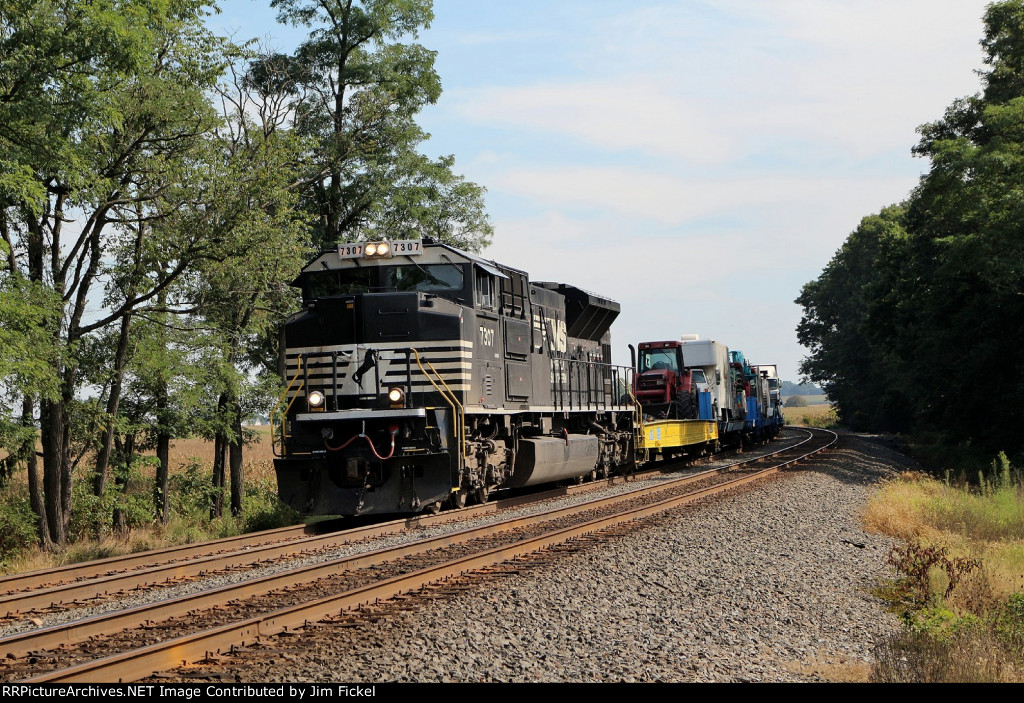 NS 7307 leads the NS 047